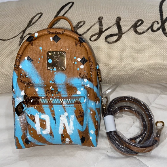MCM | Bags | Mcm Mini Crossbody Backpack Limited Edition | Poshmark